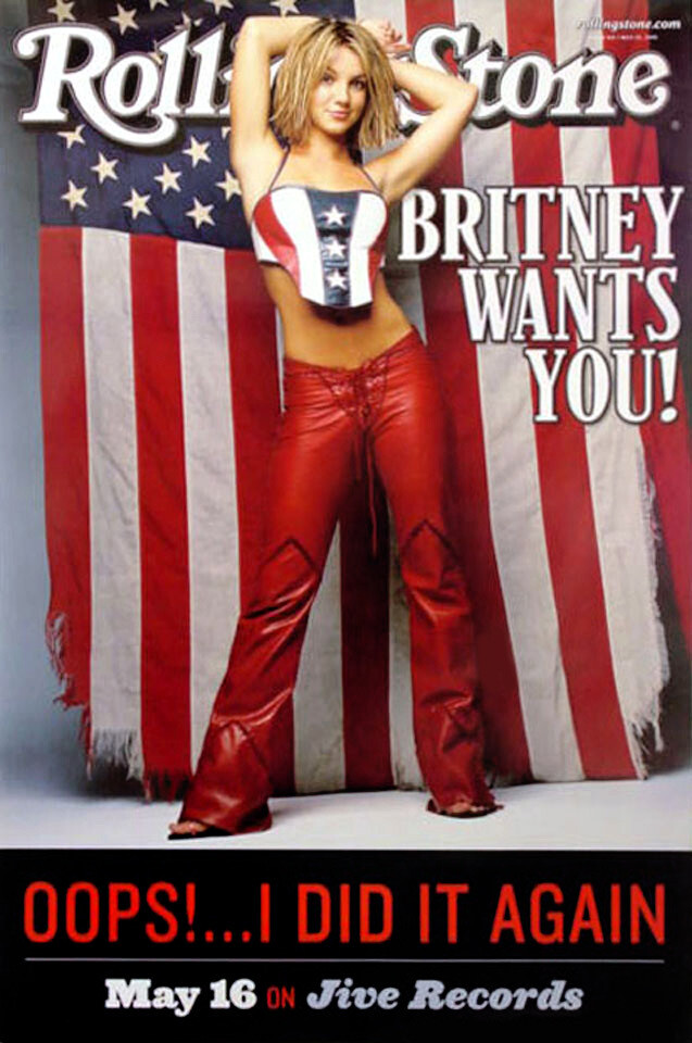 Britney Spears Rolling Stone Teletubby