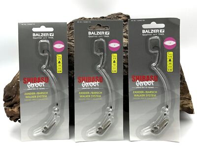 Balzer Shirasu Street Zander Barsch Walker Rig System 1/0 10g 15g 20g ...