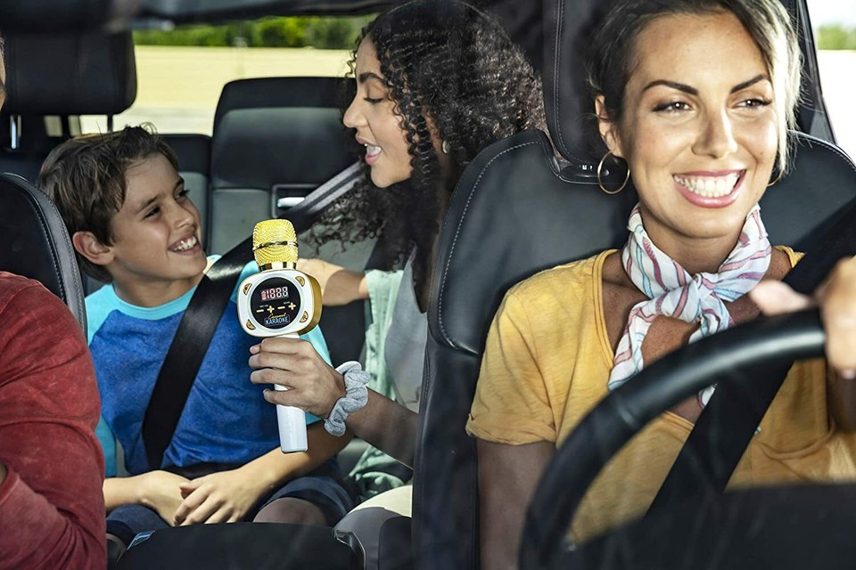 Official Carpool Singing Machine Karaoke The Mic Bluetooth Microphone ...
