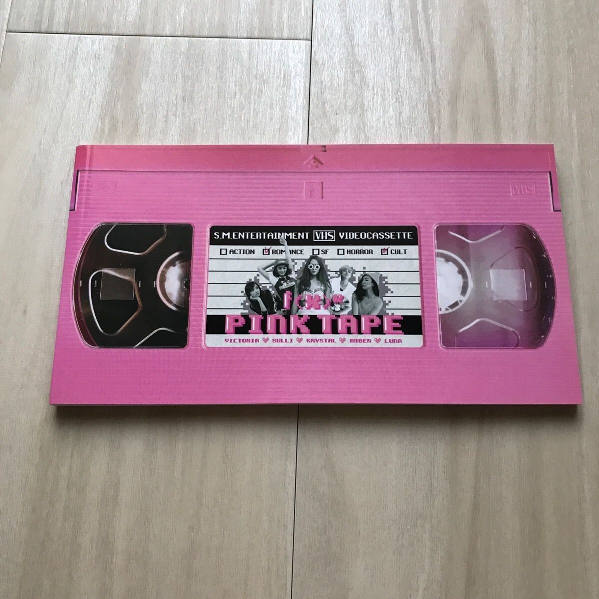 F X Pink Tape Album Cover Art