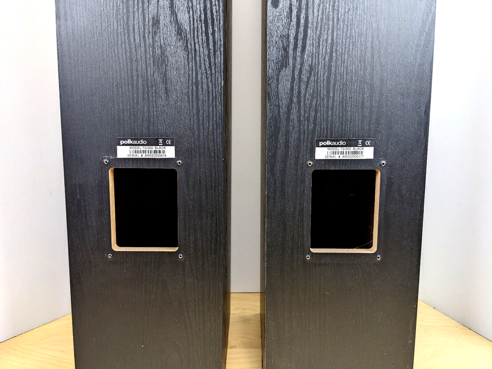 POLK AUDIO TSi300 SPEAKERS - EMPTY SPEAKER CABINETS - GREAT SHAPE ...