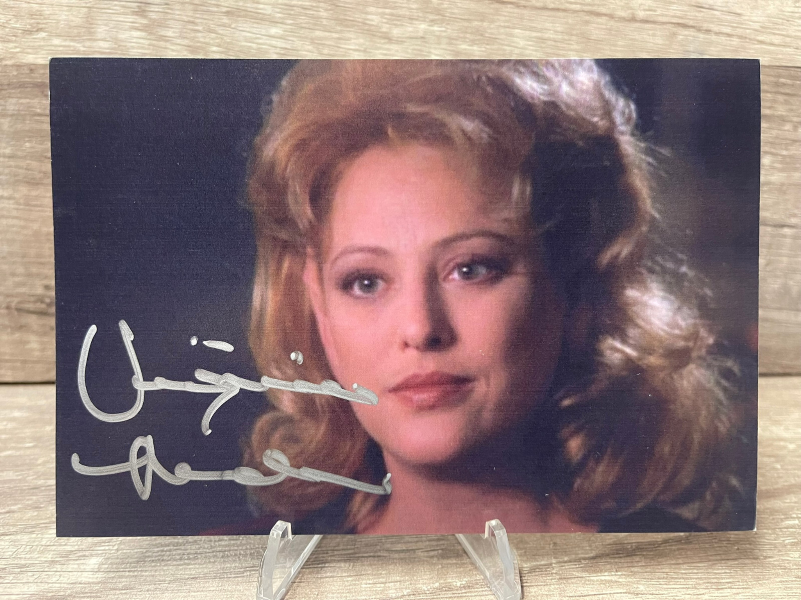 Virginia Madsen Star Trek Hand Signed 4x6 Photo TC46-4318 | eBay