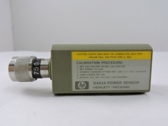 Agilent HP 8483A Power Sensor S/n 2701a05392 for sale online | eBay