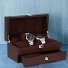 Luxury two-layer wooden watch case jewelry box From Japan Y/N | eBay