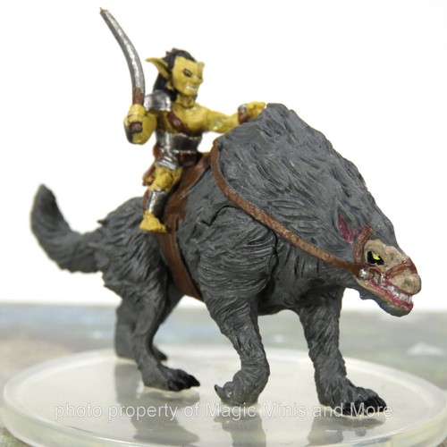 Vecna Eve of Ruin ~ WORG #26 D&D Icons of the Realms goblin wolf rider ...