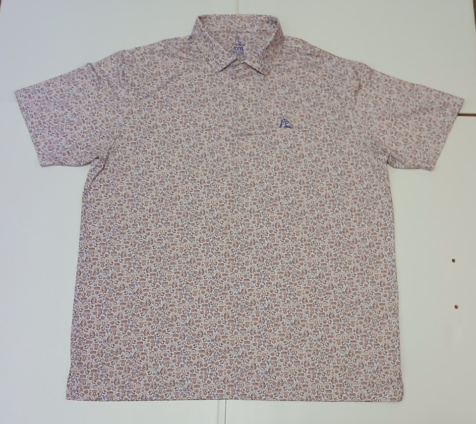 Rhoback Golf Shirt Men's XXXL 3XL "The Jawn" Performance Polo ...