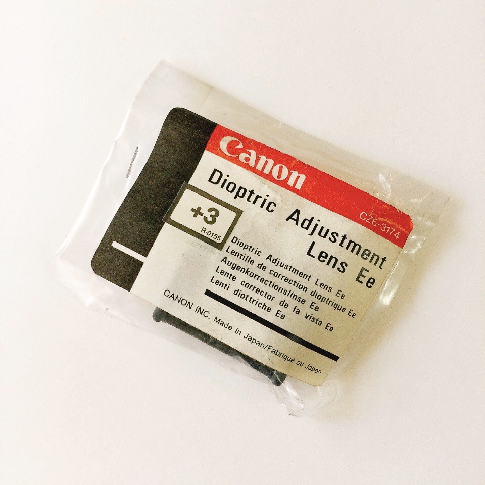 Canon +3.0 Dioptric Adjustment Lens Ee for EOS IX E / EOS IX /EOS-1N ...