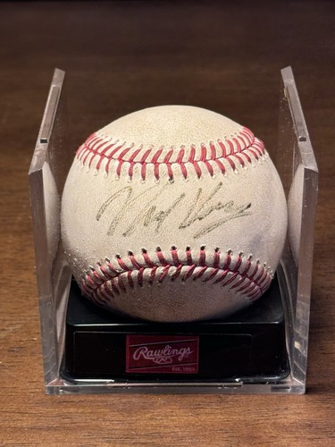 Nick Kurtz Signed MLB Rawlings Baseball Oakland A's Autographed Auto #1 ...