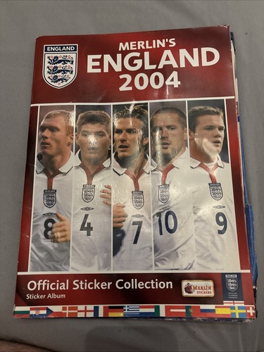 Merlin England 2004 Complete book | eBay UK