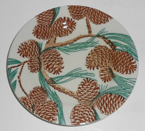 Tepco Restaurant Ware China Pine Cone & Needles Bread Plate #5 | eBay