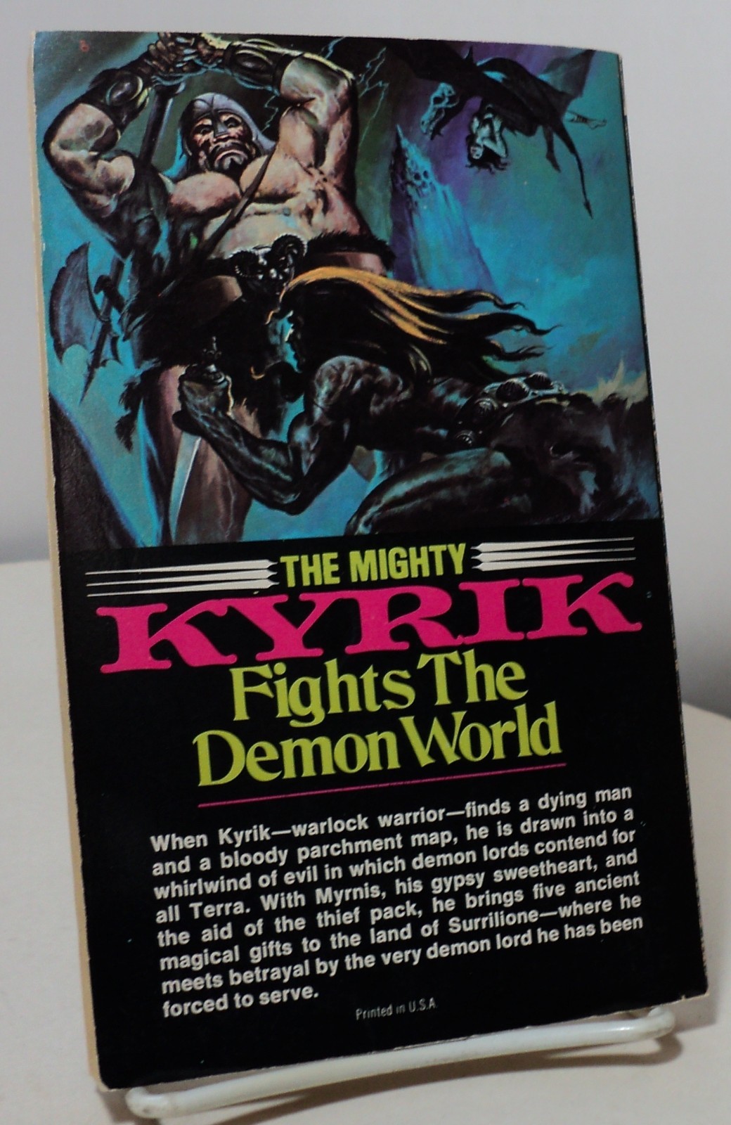 Kyrik Fights the Demon World by Gardner F Fox - Leisure 284NK -- 1975 ...