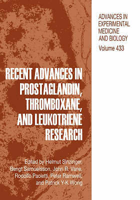 Recent Advances in Prostaglandin, Thromboxane, and Leukotriene Research ...