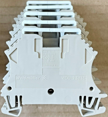 (5) WEIDMULLER WDU 2,5/TC Typ K, 1024100000, Terminal Block, NEW | eBay
