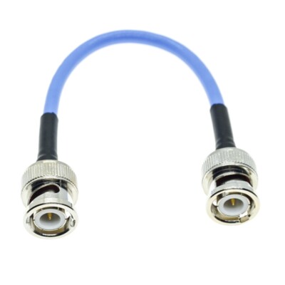 BNC male to BNC male connector lot RG402 .141" Semi flexible rigid ...