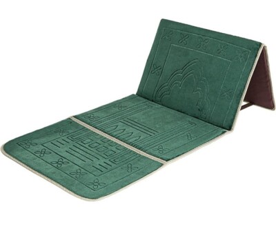 Muslim Prayer Rug - Foldable Travel Prayer Mat with Back Rest Seat ...