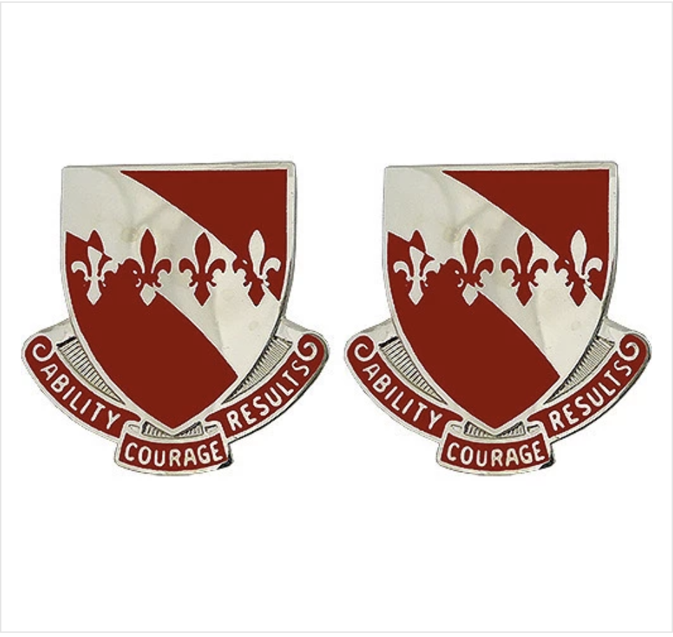 GENUINE U.S. ARMY CREST: 35TH ENGINEER BATTALION - ABILITY COURAGE ...