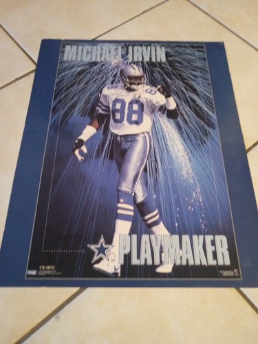 Michael Irvin PLAYMAKER Dallas Cowboys 1994 NFL Vintage Costaco ...