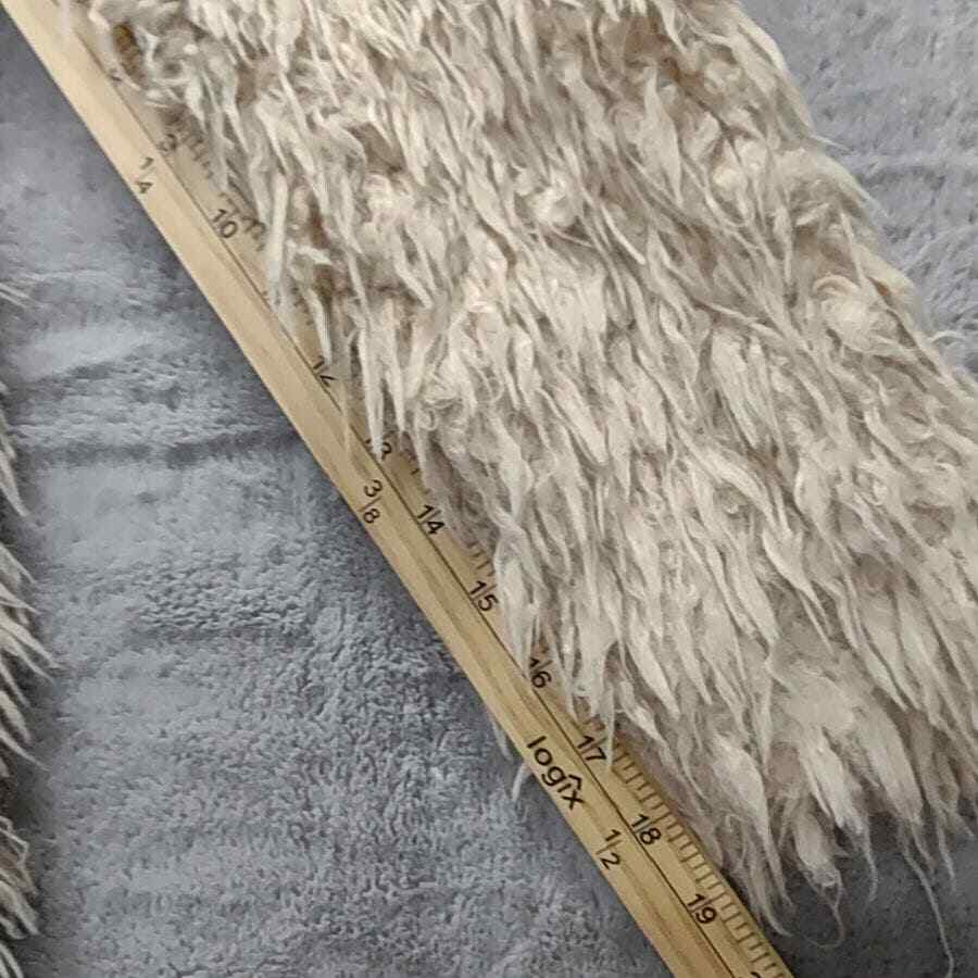 SW3 Bespoke Faux Angora Faux Snake Skin Lining Vintag… - Gem