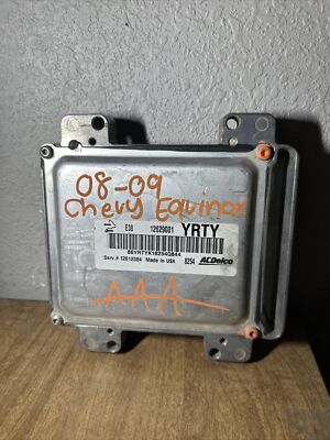 2008-2009 Equinox 12612384 12629001 Computer Engine Control ECU ECM EBX ...