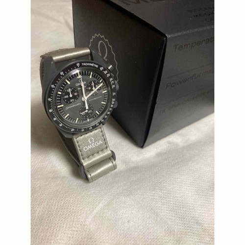 Montre Omega Swatch Mercury Collab avec certificat et boîte d'occasion ...