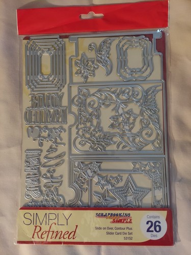 Scrapbooking Made Simple Simply Refined Slide On Over Slider Card Die ...