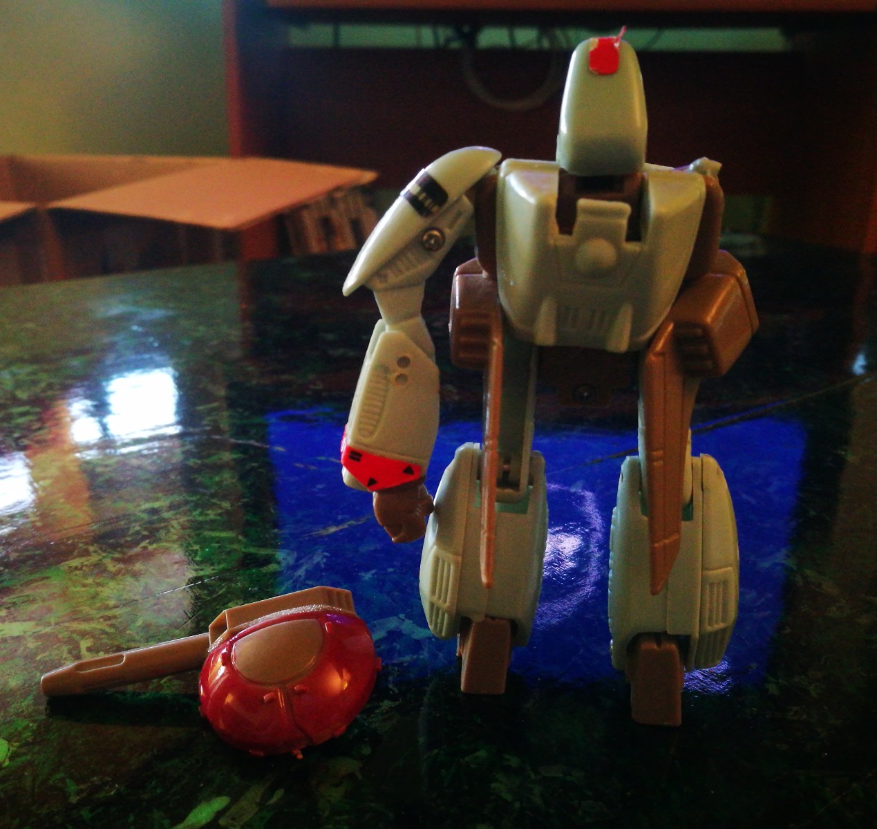 Vintage Orguss Orgroid Mech Transforming Robot anni '80 giocattolo toys ...