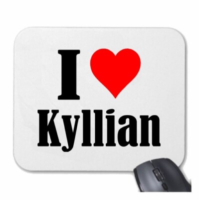 MOUSEPAD Mauspad I Love Kyllian Ich Liebe Kyllian | eBay.de