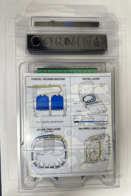 Corning CCH-CS12-6C-P00RE Pigtail Splice Cassette for sale online | eBay