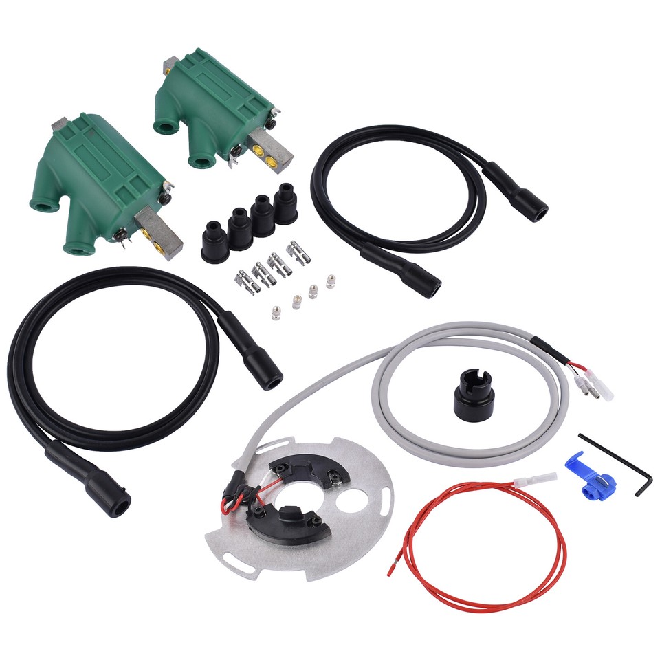 Electronic Ignition Coils 3 ohm Dual Output Wires for Kawasaki KZ900 ...