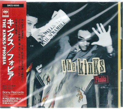 Kinks Phobia Japan CD w/obi SRCS-6550 | eBay