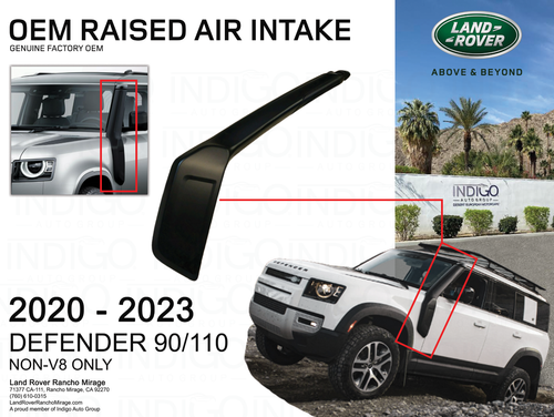 Land Rover OEM Defender L663 90 110 130 Snorkel Raised Air Intake ...