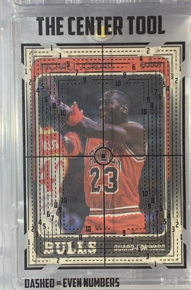 🏈⚾️🏉🏀🏒 THE CENTERING TOOL. Card Centering PSA Guideline Chart *read* | eBay