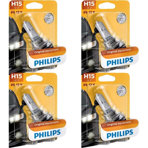 4X Philips Standard H15 Halogène 55/15W 12V Ampoules Auto | eBay