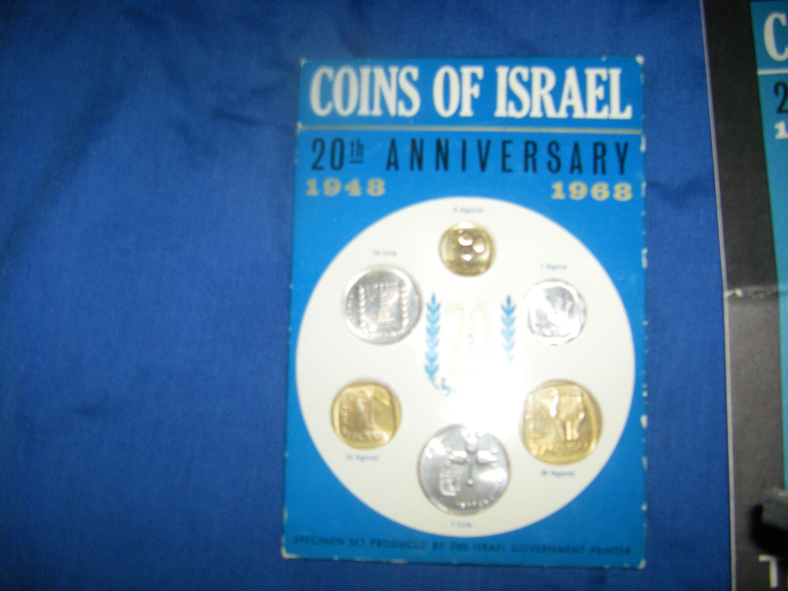 Set 6 Uncirculated Coins 1948-1968 Israel 20th Anniversary Jerusalem | eBay