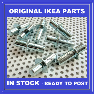 Ikea HEMNES 104171 shelf supports pins new ORIGINAL parts x8 | eBay UK