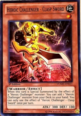 Heroic Challenger - Clasp Sword NUMH-EN011 | eBay