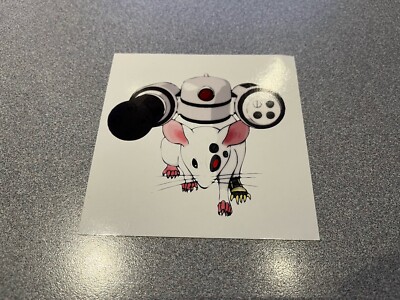 Cyborg Mice Origin Card Apocalyptic White Mouse Artwork Promo SDCC Art ...