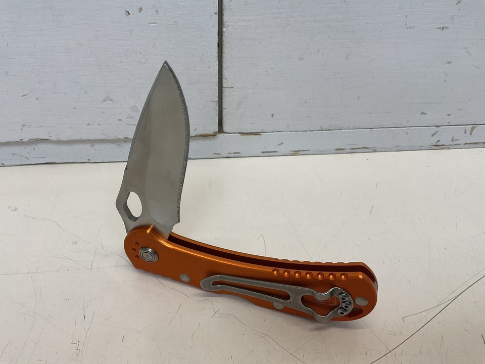 Buck USA Spitfire 722 Folding Pocket Knife In Orange | eBay