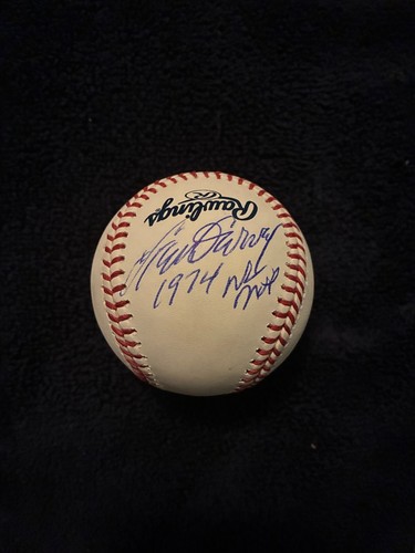 RON CEY STEVE GARVEY AUTO SIGNED RAWLINGS OML BASEBALL DODGERS 1981 ...