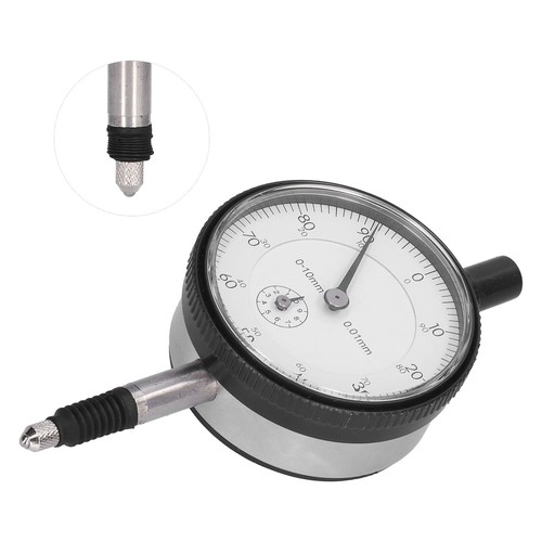 0‑10mm Dial Indicator Adjustable Arm Stainless Steel Length Measuring ...