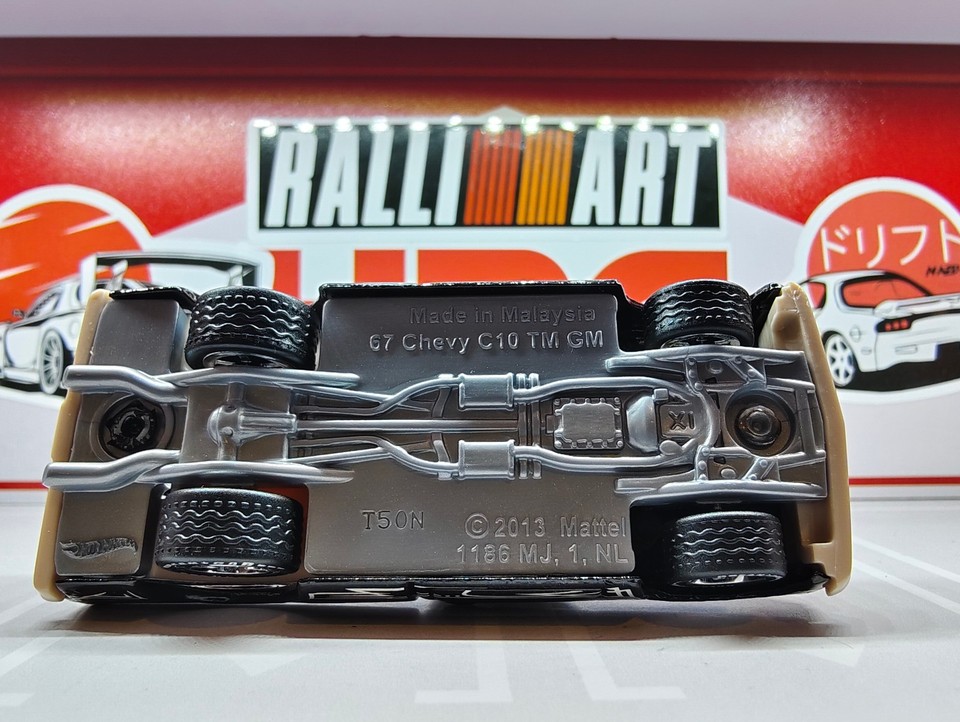 2025 HOT WHEELS PROTOTYPE FACTORY TEST RUN RIVET Black '67 Chevy C10 ...