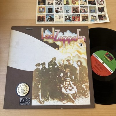 LED ZEPPELIN II 1969 Vinyl LP US Pressing Complete W/ Original Sleeve ...