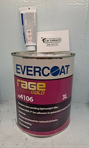 Evercoat Rage Gold Body Filler 3L 23289041069 | eBay