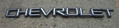 Chevrolet Chevy script emblem badge decal logo Suburban Tahoe OEM ...