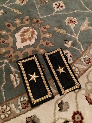 Vintage Us Military Shoulder Board Insignia Felt Patch Brigadier ...