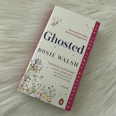 Ghosted Novel Book by Rosie Walsh - Love & Mystery - EUC Read Once! | eBay