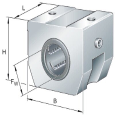KGHK10-B-PP-AS INA 10 x 40 x 26,2 mm LINEAR BALL UNIT Linear Ball ...