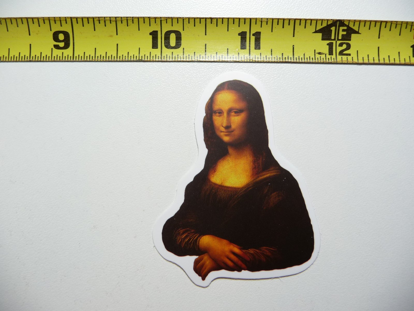 MONA LISA LEONARDO DA VINCI DECAL STICKER PAINTING ARTWORK MUSEUM ART ...