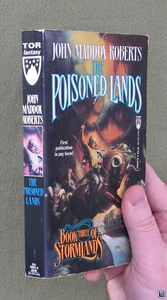 The Poisoned Land (Stormlands, No 3) John Maddox Roberts TOR | eBay