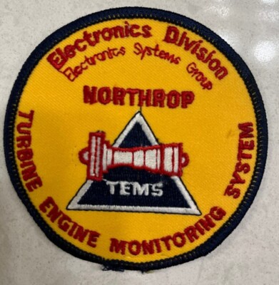 Northrop Electronic Division TEMS Patch | eBay